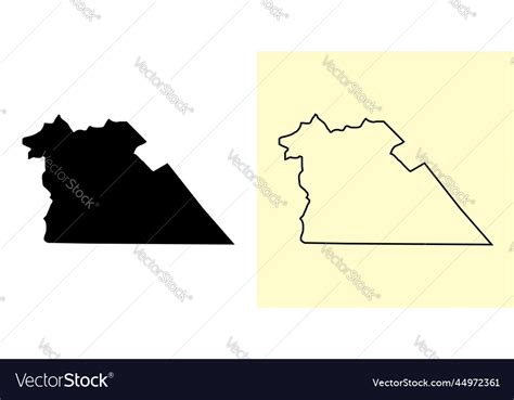 Amman Map Jordan Asia Filled And Outline Map Vector Image