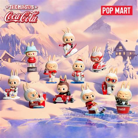 Pop Mart 泡泡瑪特盲盒手辦 The Monsters Labubu 可口可樂系列 原盒10款不重複 Hobbydigi