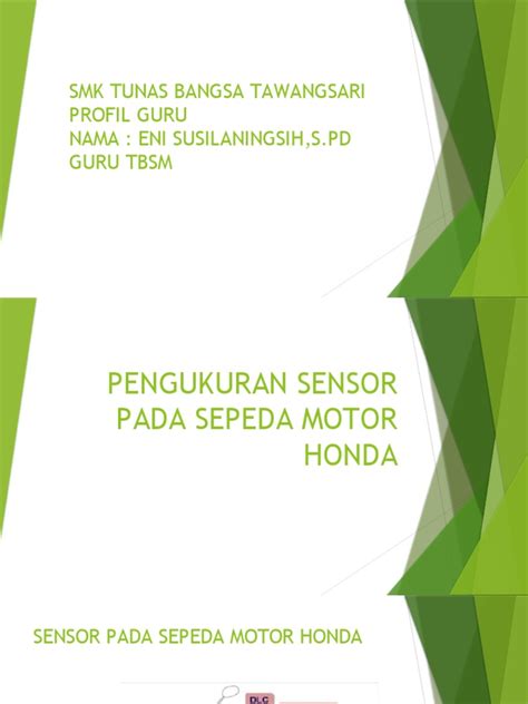 Pemeriksaan Sensor Pada Sepeda Motor Honda Pdf