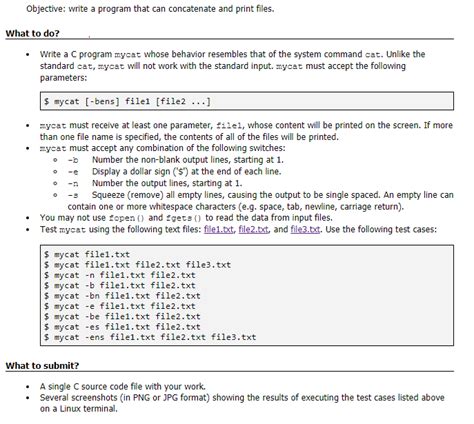 Solved Objective Write A Program That Can Concatenate And Chegg