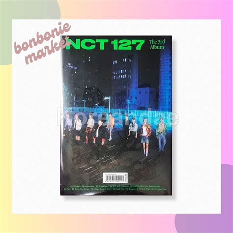 Jual Nct 127 The 3rd Album Sticker Seoul City Ver Sealed