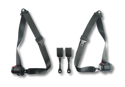 Rennline Retractable 3 Point 986 Seat Belt Kit Rennline