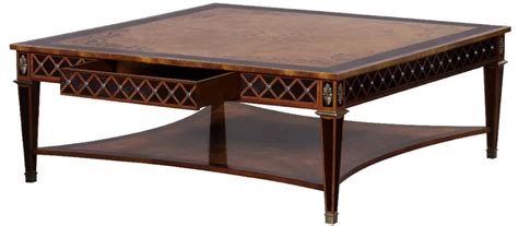 Casa Padrino Luxus Art Deco Couchtisch Naturfarben Braun Intarsien