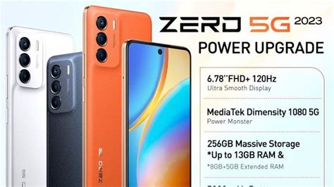 REVIEW HP Infinix Zero 5G 2023 Harga HP Spesifikasi Kelebihan Dan