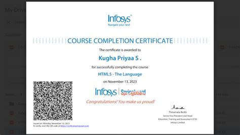 kugha priyaa s on linkedin infosys infosysspringboard