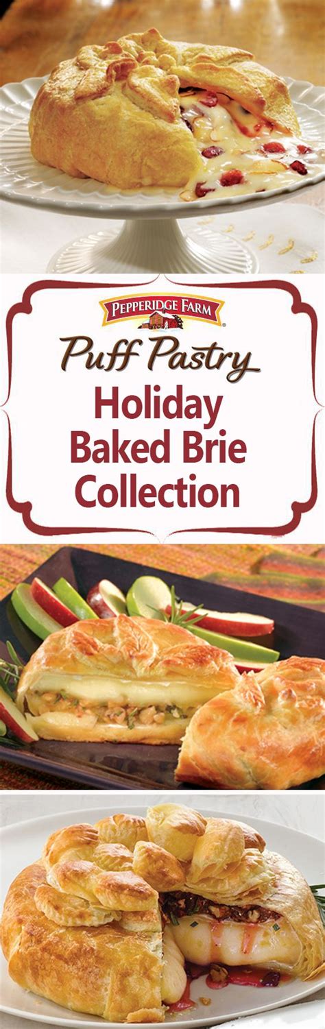 Pepperidge Farm Puff Pastry Holiday Baked Brie Recipe Collection Find