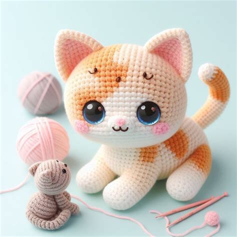 Crochet Cute Kitten Amigurumi Idea The Amigurumi