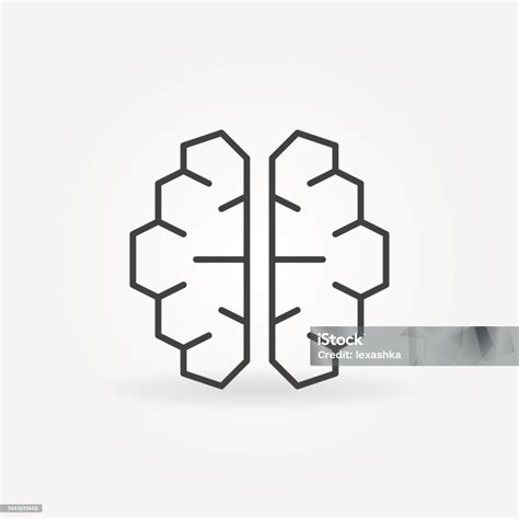 Ai 사이버 뇌 아이콘 얇은 선 스타일의 벡터 인공 지능 뇌 기호 계획에 대한 스톡 벡터 아트 및 기타 이미지 계획 과학 기계류 Istock