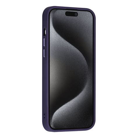 Coque arrière violette compatible MagSafe pour iPhone 15 Pro Max eBay