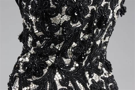 Lot 272 A Valentino Couture Black Velvet Cocktail