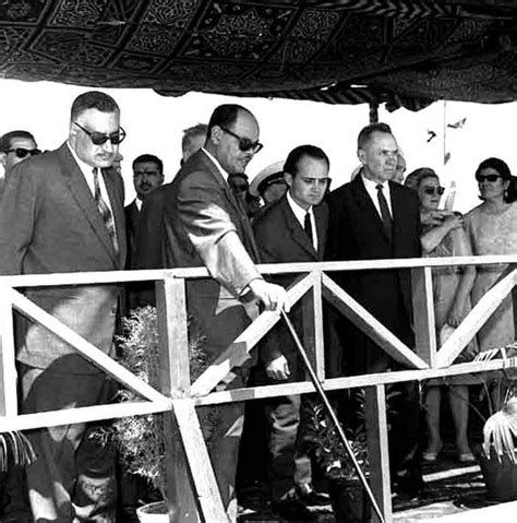 Men Around President Abdel Nasser 10 Engineer Mohamed Sedki Sulayman