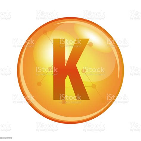 비타민 K 캡슐입니다 건강에 대 한 벡터 아이콘입니다 0명에 대한 스톡 벡터 아트 및 기타 이미지 0명 가꿔주기 개념