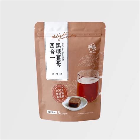 糖鼎四合一黑糖薑母 240g 包 全聯全電商