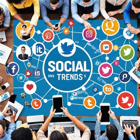 Premium Ai Image Digital Horizons Navigating The Social Media Landscape