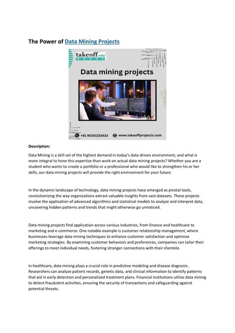 Ppt Data Mining Projects Seo 030224 Powerpoint Presentation Free