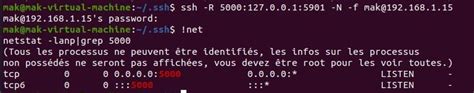 Comment Configurer Le Tunnel Ssh Redirection De Port