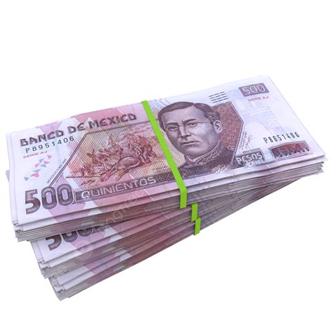 500 Mexican Peso Stack 500 Mexican Peso Stack Pile Mexican Peso Stack Pile Mexican Peso Png