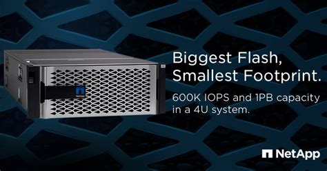 Netapp เปิดตัว Aff A700s All Flash Array รุ่นใหม่ ความจุ 1pb ในขนาดแค่