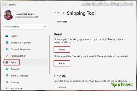 Memperbaiki Snipping Tool Error This App Cant Open Di Windows 10 11 Mastertipsorialindo