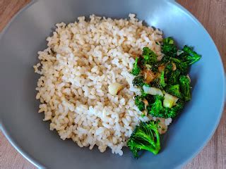 Arroz Integral Con Tofu Picante