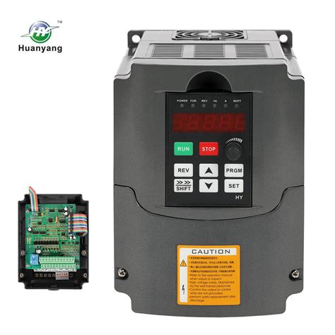 Used Hy 4kw 220v 5hp Vfd For Cnc Speed Control Variable Frequency Drive