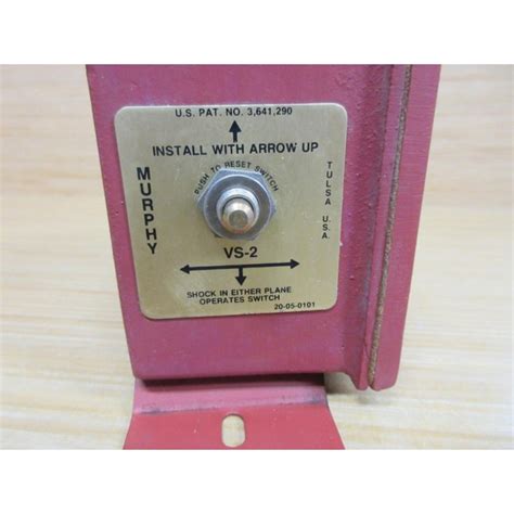 Murphy Vs 2 Vibration Switch Vs2 Used Mara Industrial