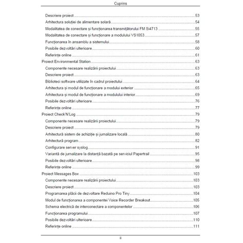 Carte Zece Proiecte Cu Arduino EMAG Ro
