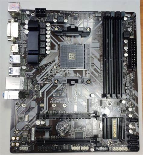 Материнская плата Gigabyte B450M-DS3H (AM4), новый, в наличии. Цена: 7 ...