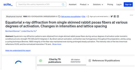 Equatorial X Ray Diffraction From Single Skinned Rabbit Psoas Fibers At