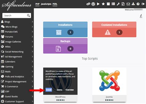 How To Install WordPress With Softaculous In CPanel Detailed Ready Made WordPress