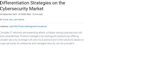 Tushar Jain On Linkedin Gartner Cybersecurity Riskmanagement