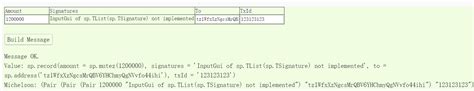 Tezos Client How To Construct Signature List As Parameter To Invoke