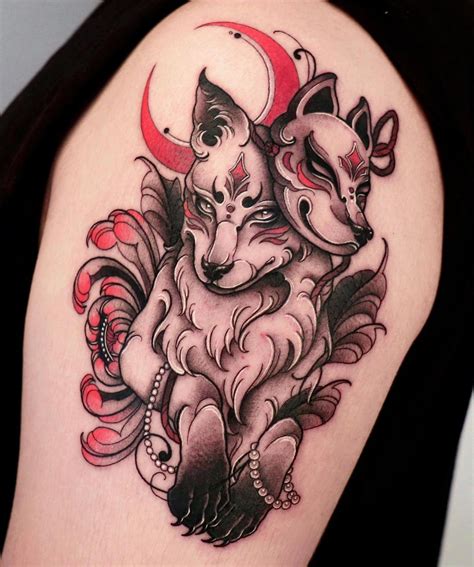 𝐒𝐀𝐃𝐈⬅️ Lorlatattooer On Instagram Kitsune— ⠀ 작업문의는 Nwotattoo