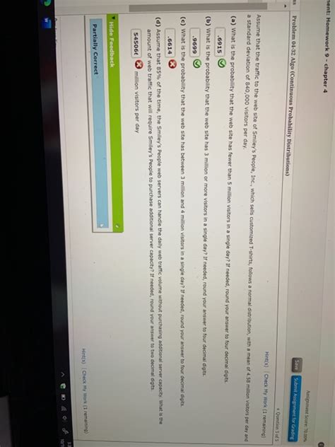 solved ment homework 9 chapter 4 assignment score 70 00