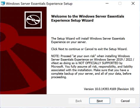 Installing Windows Server Essentials Experience On Windows Server 2019 2022 2025 « The