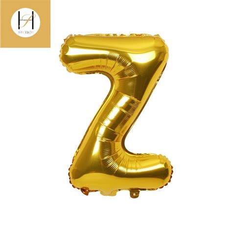 Balloon Alphabet Belon Huruf A To Z Letter Balloon Number Belon