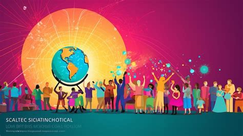 Premium Photo Social Science Powerpoint Template