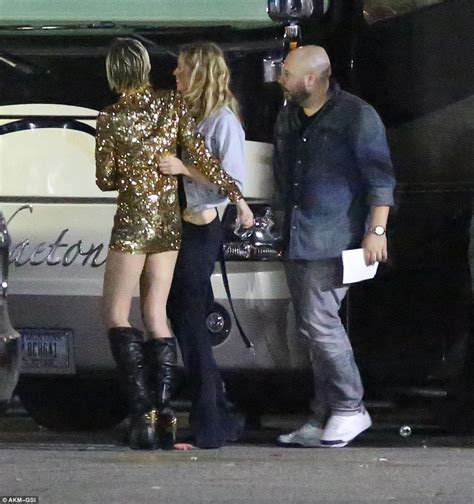 Miley Cyrus And Stella Maxwell The L Chat