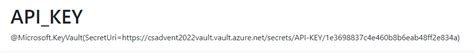 C Advent 2022 Utilize Secrets In Your C Mvc Projects