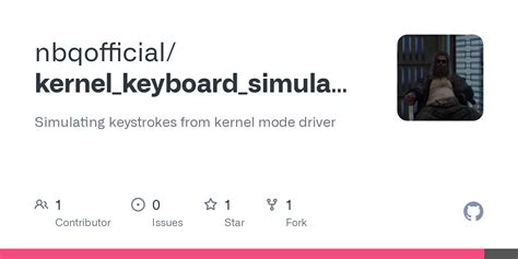 github nbqofficial kernel keyboard simulation simulating keystrokes