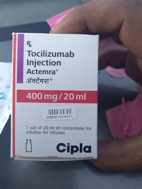 Tocilizumab Injection At Best Price In Bengaluru By Apotex Research Pvt Ltd Id 23440044291