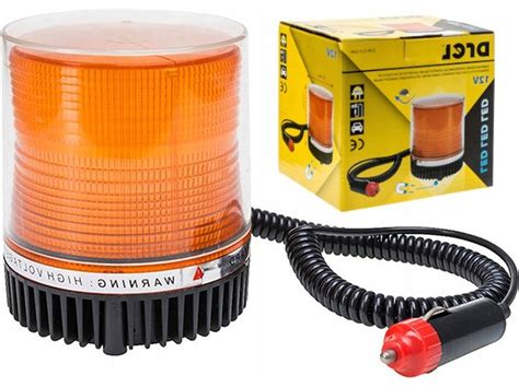 LAMPA OSTRZEGAWCZA KOGUT MAGNES BŁYSKOWA V ERLI pl