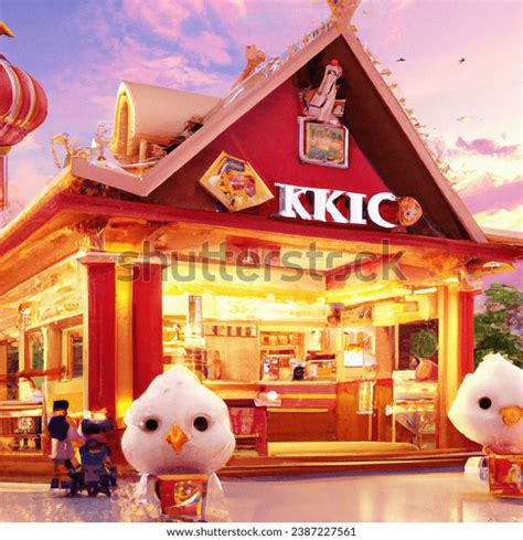 Animated Character 3d Image Kfc Siam Ai Generated Image 2387227561