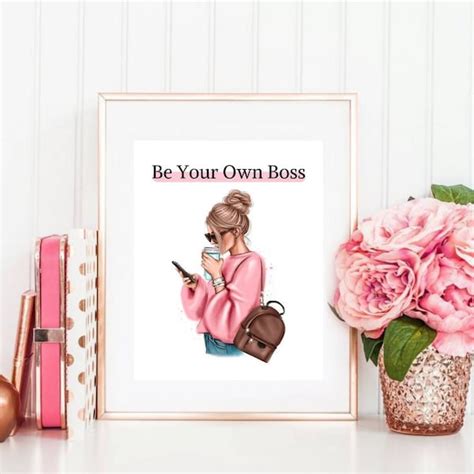 Boss Lady T Printable Etsy
