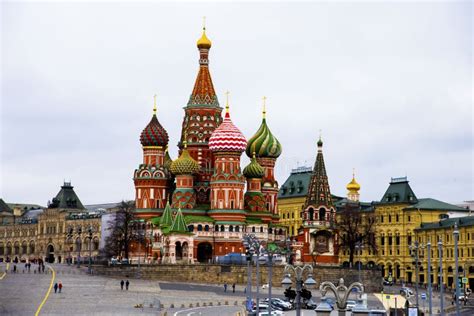 Saint Basil S Cathedral Editorial Image Image Of Town 268186645