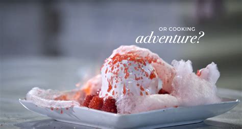 Cotton Candy Flamed Down To A Baked Alaska On The Fire Episode Of The