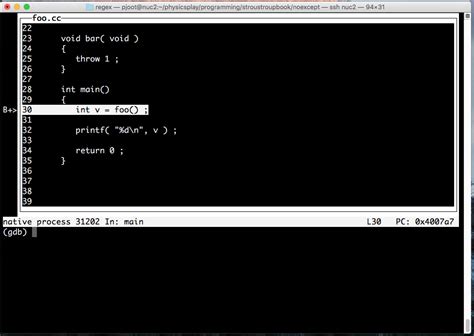 Peeter Joot S Blog Gdb TUI Mode Debugging