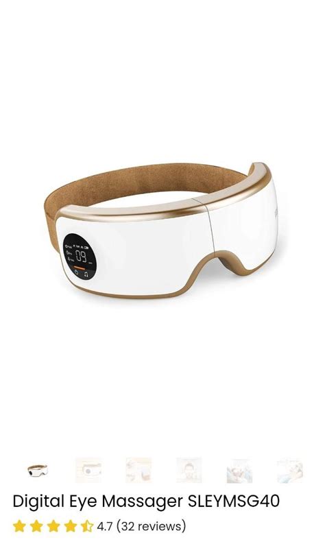 Serenelife Smart Eye Massager Health And Nutrition Massage Devices On