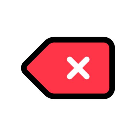 Backspace Generic Color Lineal Color Icon