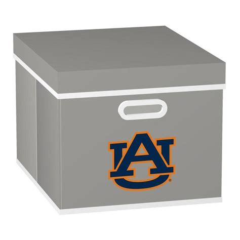 MyOwnersBox College STACKITS Auburn University In X In X In Stackable Grey Fabric